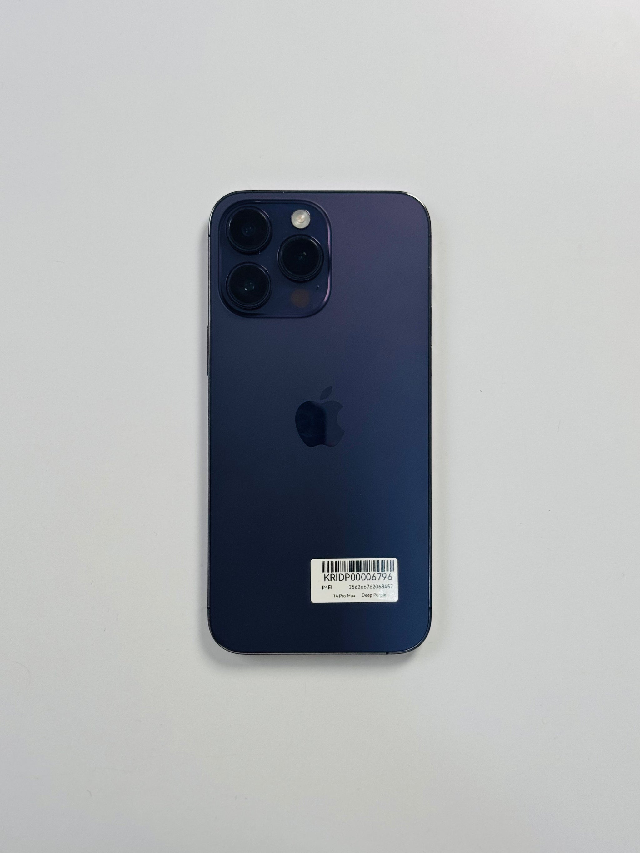 iPhone 14 Pro Max 128GB ex iBox Deep Purple Kondisi Baik